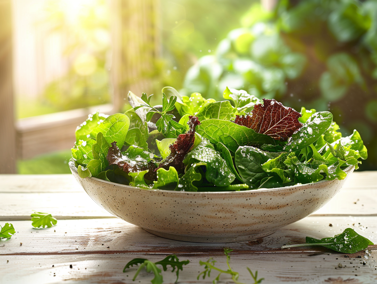 Bienfaits de la salade verte sur la santé et conseils de consommation ...